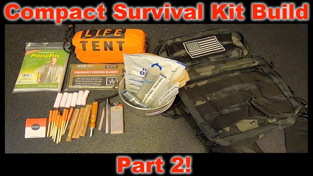 Building A Compact Survival Kit Part 2: Fire, Water & Shelter